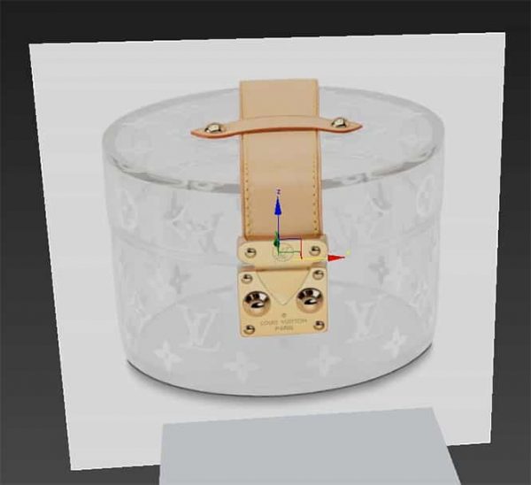 Styllle • 3D Modeling of Louis Vuitton Plexiglass Box: Part 1
