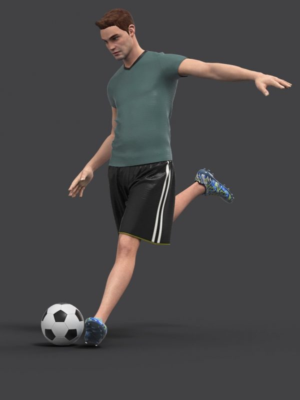 Styllle • Free Soccer Cleats 3D model for CLO